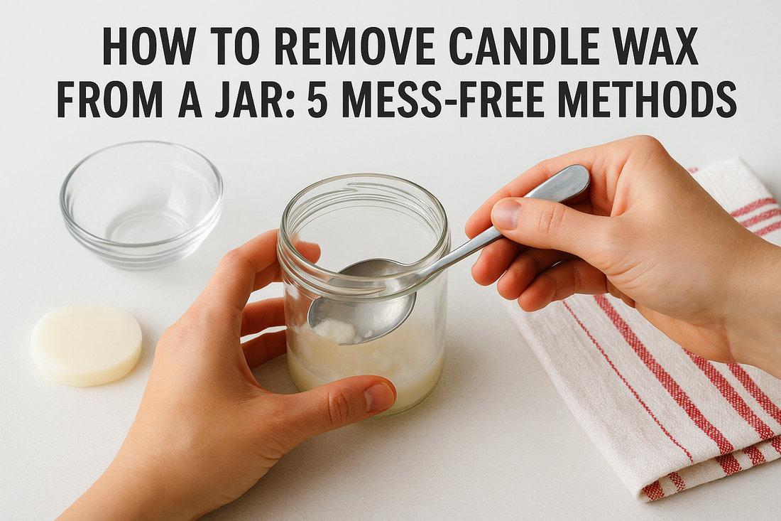 How To Remove Candle From Jar